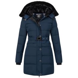 Geographical Norway Winter Jacket female size XL Navy / Black