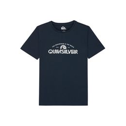 Quiksilver T-shirt 'Ev Corpo Classic' Jungen Gr&ouml;&szlig;e 164 navy / wei&szlig;