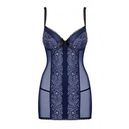 Obsessive Neglig&eacute;e 'Chemise Auroria' Damen Gr&ouml;&szlig;e 40/42 blue denim
