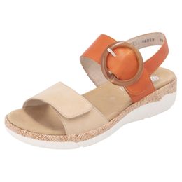 Remonte Sandals female size 43 Orange / Peach