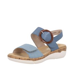 Remonte Sandale Damen Gr&ouml;&szlig;e 45 taubenblau