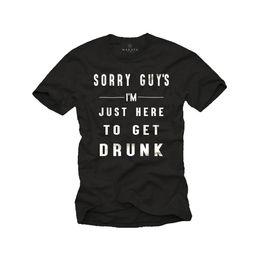 MAKAYA Shirt 'Sorry Guy ́s' male size 5XL Black