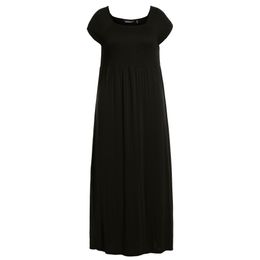 Ulla Popken Kleid Damen Gr&ouml;&szlig;e 62/64 schwarz Sommerkleid
