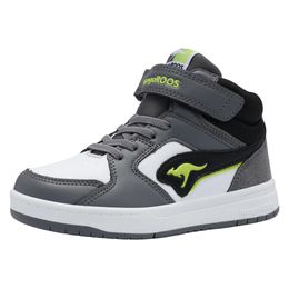 Kangaroos Sneaker Jungen Gr&ouml;&szlig;e 35 grau / gr&uuml;n / wei&szlig;