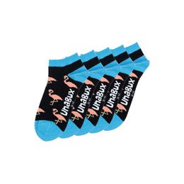 Unabux Socken Herren Gr&ouml;&szlig;e 37/39 beige / blau / schwarz / wei&szlig;
