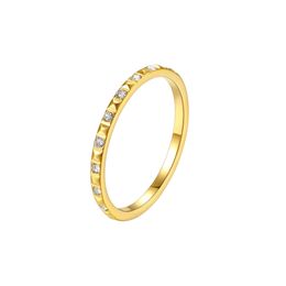 Hey Happiness Ring 'Pyramid' Damen Gr&ouml;&szlig;e 52 gold