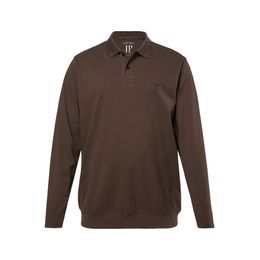 JP1880 Poloshirt Herren Gr&ouml;&szlig;e 8XL dunkelbraun