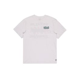 Billabong T-Shirt 'Lizard' Herren Gr&ouml;&szlig;e S petrol / hellgr&uuml;n / hellpink / wei&szlig;