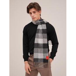 Sacred Valley Schal 'Check' Herren Gr&ouml;&szlig;e One Size grau