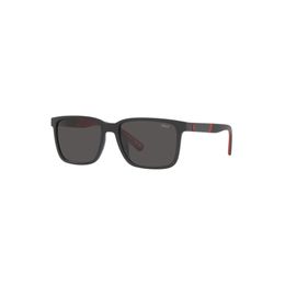 Polo Ralph Lauren Sonnenbrille '0PH4189U55537587' Herren Gr&ouml;&szlig;e 55 schwarz