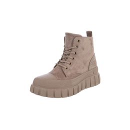 Ital-Design Schn&uuml;rstiefelette Damen Gr&ouml;&szlig;e 39 taupe