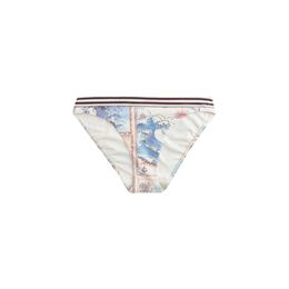next Bikinihose Damen Gr&ouml;&szlig;e XL creme / royalblau / dunkelbraun / ros&eacute;