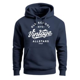 Neverless Sweatshirt 'Vintage co.' Herren Gr&ouml;&szlig;e 4XL navy