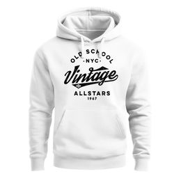 Neverless Sweatshirt 'Vintage co.' Herren Gr&ouml;&szlig;e XS wei&szlig;
