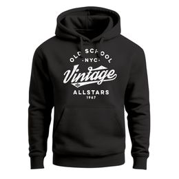 Neverless Sweatshirt 'Vintage co.' Herren Gr&ouml;&szlig;e XS schwarz