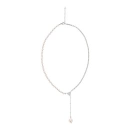 NAEMI Kette Damen Gr&ouml;&szlig;e One Size silber / wei&szlig;