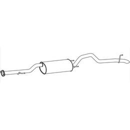 VEGAZ Endschalld&auml;mpfer ts555 f&uuml;r TOYOTA