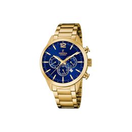 Festina Analoguhr Herren Gr&ouml;&szlig;e One Size blau
