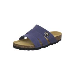 AFS-Schuhe Mules 'Pantoletten Damen azzurro Veloursleder' female size 41 Light blue