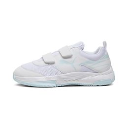 Puma Athletic Shoes boy size 34 Light blue / White