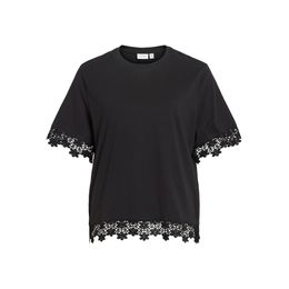 Vila T-Shirt 'VIVora' Damen Gr&ouml;&szlig;e S schwarz
