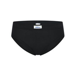 Schiesser Slip ' Feinripp - Revival Paula ' Damen Gr&ouml;&szlig;e S/M schwarz