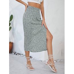 Yesfashion Rock Damen Gr&ouml;&szlig;e 40 gr&uuml;n