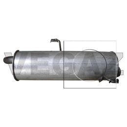VEGAZ Endschalld&auml;mpfer pgs355 f&uuml;r Peugeot