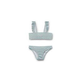 CALZEDONIA Bikini 'Soft Daisy' M&auml;dchen Gr&ouml;&szlig;e 147/152 opal / orange / pink
