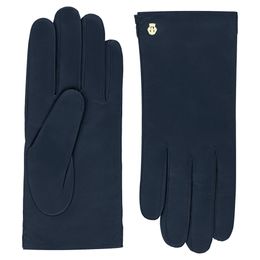 Roeckl Lederhandschuhe 'ODESSA' Damen Gr&ouml;&szlig;e M navy / nachtblau / dunkelblau