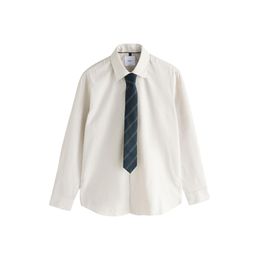 next Button Up Shirt male size M Navy / White