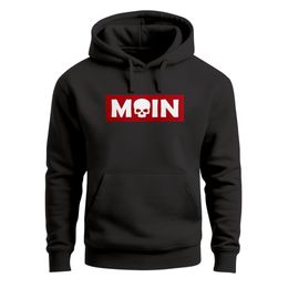 Neverless Sweatshirt 'Moin Skull' male size L Black