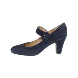 XAVER LUIS Schuhmanufaktur Pumps 'LISA - Klassische Pumps mit Riemen' female size 36 Dark blue