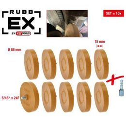 KS Tools Radierteller Gummi-Radierteller-Set 5155486