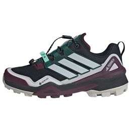 adidas terrex Halbschuh 'Skychaser' Damen Gr&ouml;&szlig;e 39/39.5 hellgrau / dunkelgr&uuml;n / bordeaux / schwarz