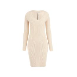 Guess Kleid Damen Gr&ouml;&szlig;e 34 creme Sommerkleid