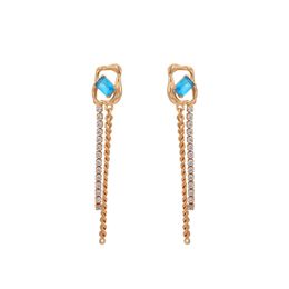 Gaya Ohrringe Damen Gr&ouml;&szlig;e One Size aqua / rosegold / silber