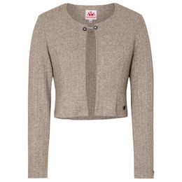 Spieth & Wensky Spieth & Wensky Stickjacke 'Emana' Damen Gr&ouml;&szlig;e XXXL taupe