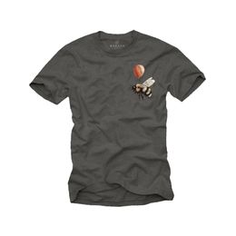 Makaya Shirt 'Hummel Ballon' Herren Gr&ouml;&szlig;e XXXL grau
