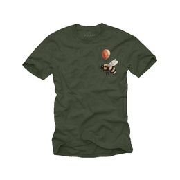 Makaya Shirt 'Hummel Ballon' Herren Gr&ouml;&szlig;e 5XL gr&uuml;n