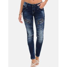 Cipo & Baxx CIPO & BAXX Jeans 'WD501' female size 34 Blue