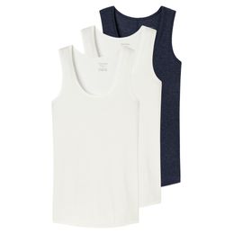 Schiesser Unterhemd 'Personal Fit' Damen Gr&ouml;&szlig;e S himmelblau