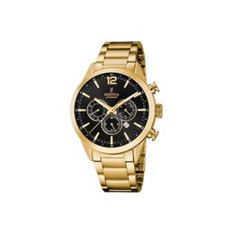 Festina Analoguhr Herren Gr&ouml;&szlig;e One Size schwarz