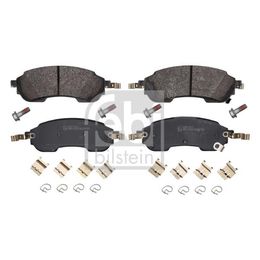 febi bilstein Bremsbelagsatz, Scheibenbremse 1003347 Hinterachse f&uuml;r Ford VW