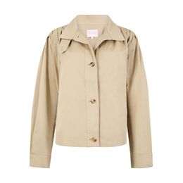 Apricot Cotton Funnel Neck Jacket ' ' Damen Gr&ouml;&szlig;e XS stone Sommerjacke
