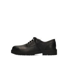 Manfield Schn&uuml;rschuh Herren Gr&ouml;&szlig;e 41 schwarz