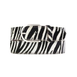 BELTINGER G&uuml;rtel 'Chietie' Damen Gr&ouml;&szlig;e 95 schwarz / wei&szlig;
