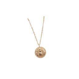 Luuk Lifestyle Kette 'LUUK LIFESTYLE Halskette "Bienenk&ouml;nigin "' Damen Gr&ouml;&szlig;e 40 / 45 cm gold