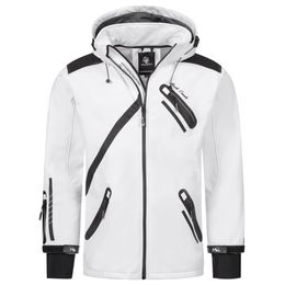 Rock Creek Outdoorjacke Herren Gr&ouml;&szlig;e M schwarz / wei&szlig;