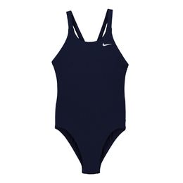 Nike Badeanzug M&auml;dchen Gr&ouml;&szlig;e 117/122 dunkelblau / wei&szlig;